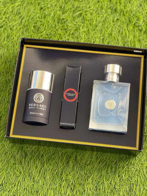 Versace Pour Homme Gift Set New Pack – Scent Station